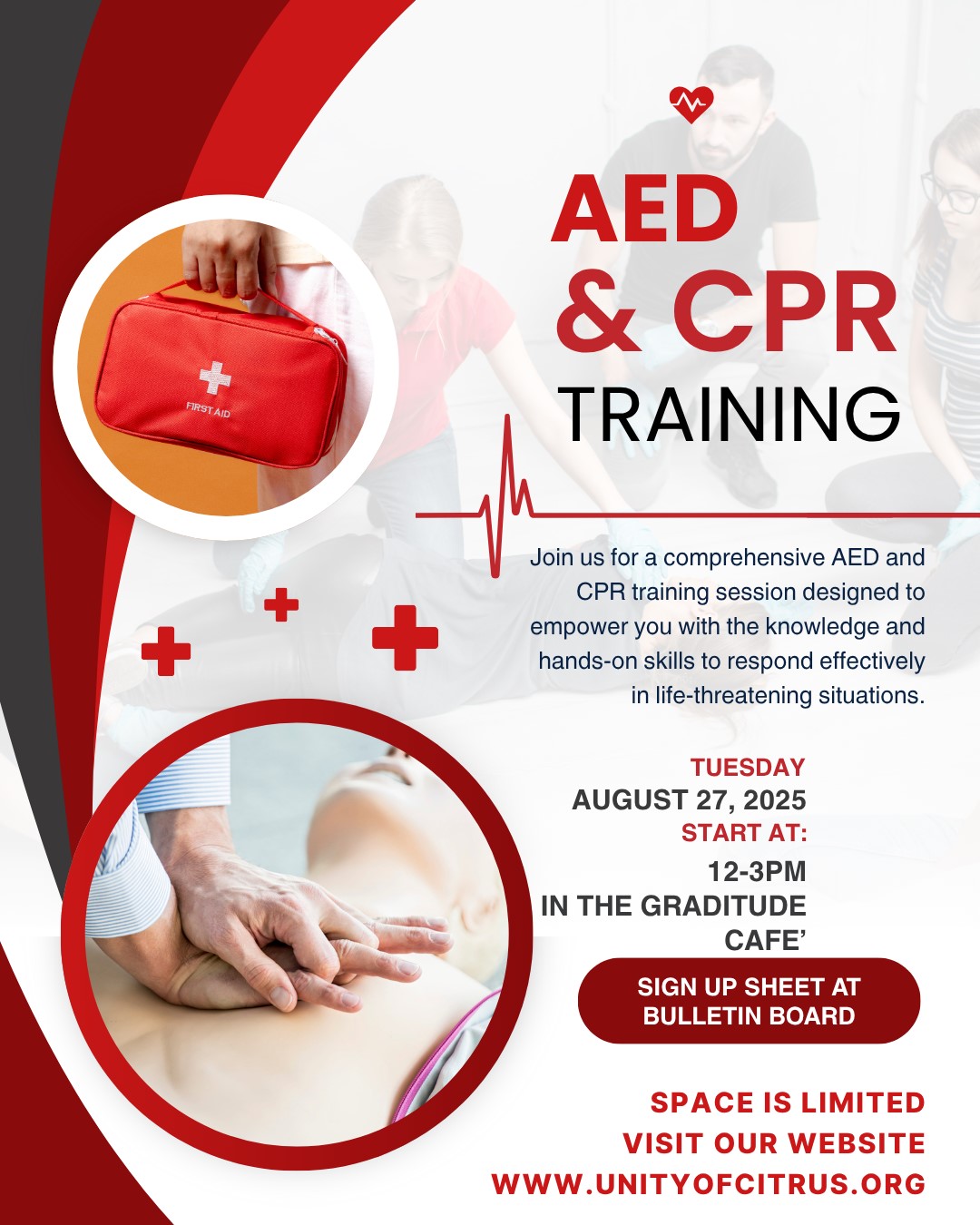 CPR & AED TRAINING CLASS | Unity of Citrus County